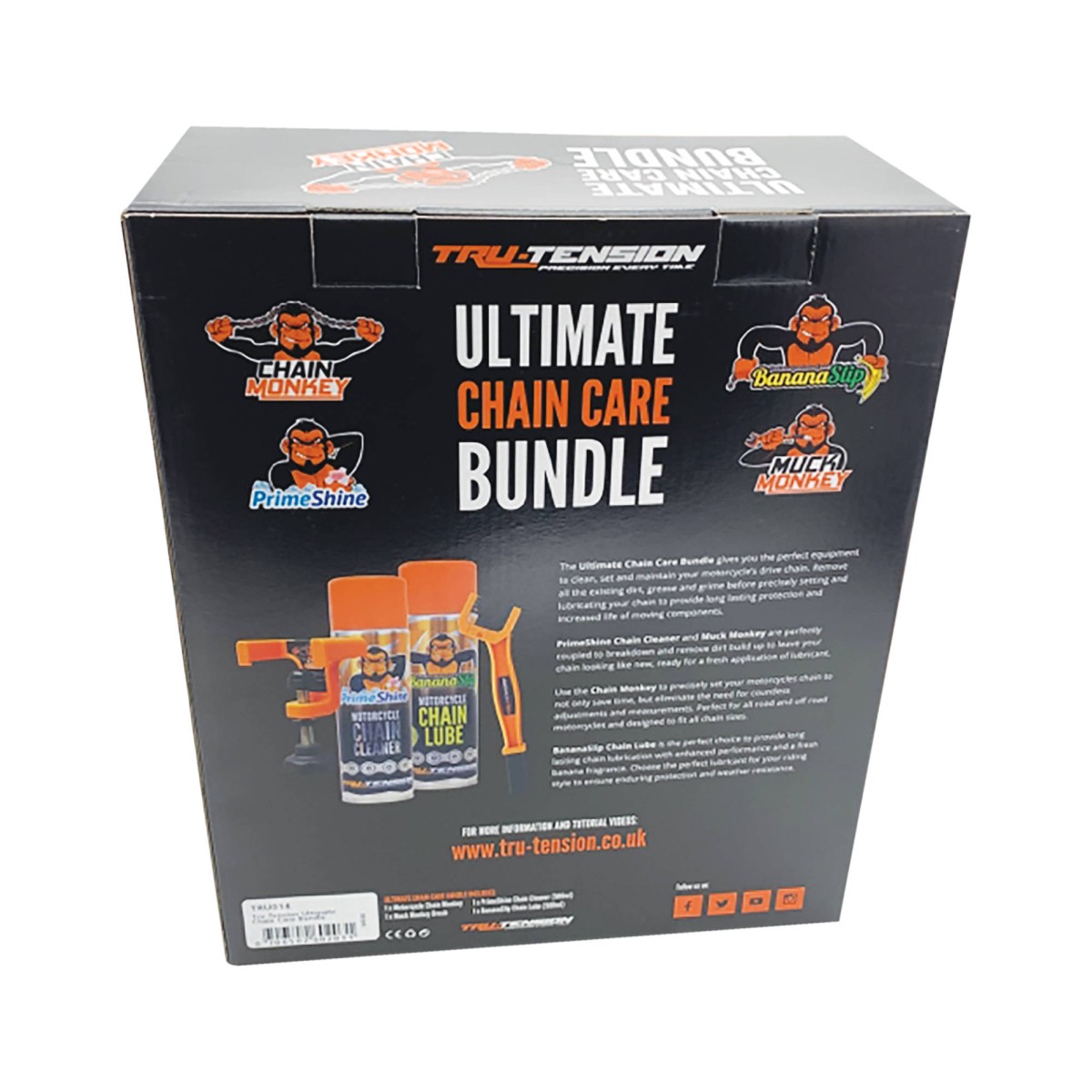 Tru-Tension Ultimate Chain Care Bundle, Clean and Protect Your Chain, Available from Farkham ...