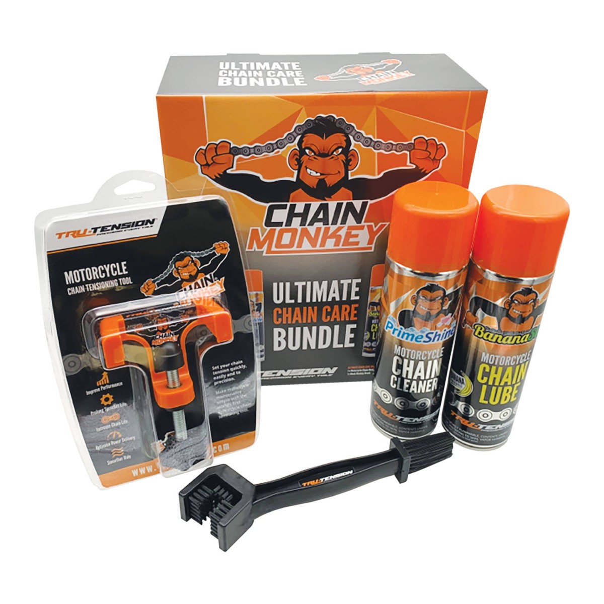 Tru-Tension Ultimate Chain Care Bundle, Clean and Protect Your Chain ...