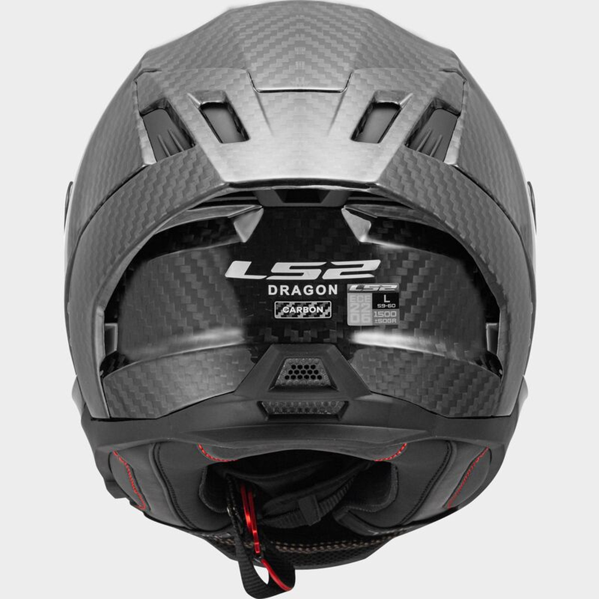 LS2 Dragon Carbon Crash Helmet Available from Farkham Hall Stores ...