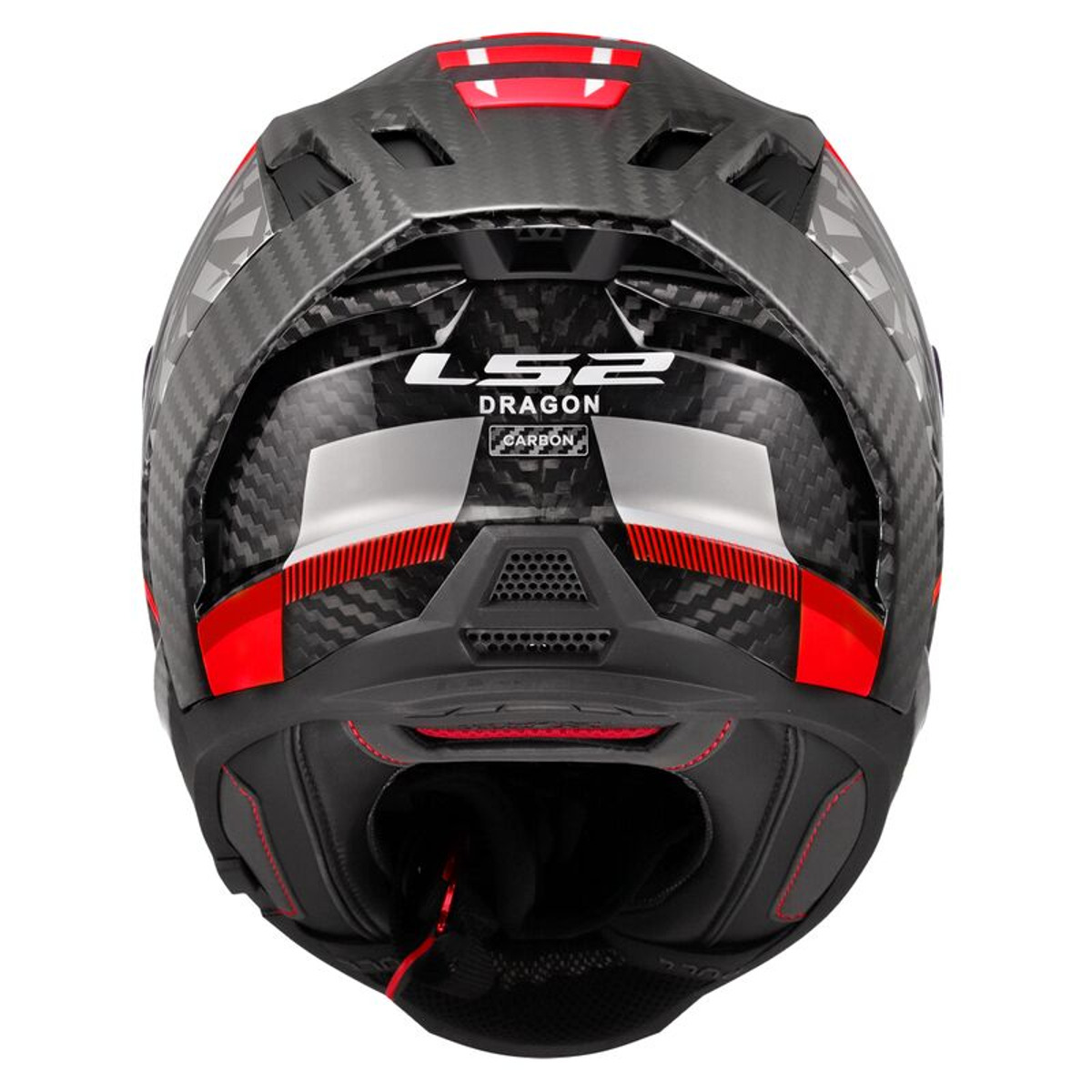 LS2 Dragon Trax Red Crash Helmet Available from Farkham Hall Stores ...