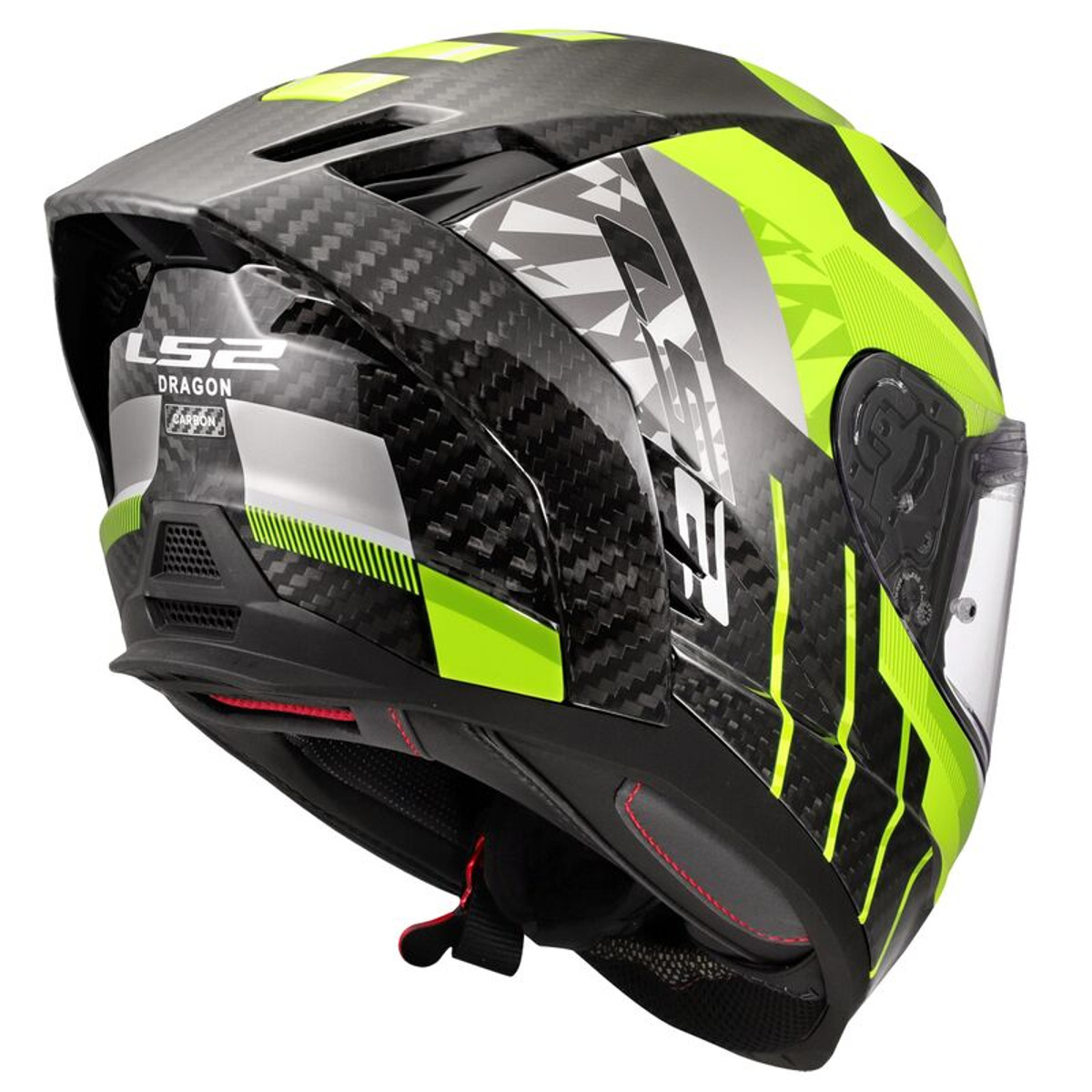 LS2 Dragon Trax Yellow Crash Helmet Available from Farkham Hall Stores ...