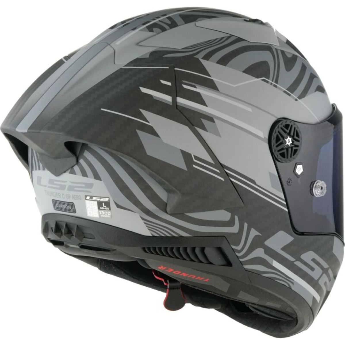 LS2 Thunder Aero Polar Crash Helmet Available from Farkham Hall Stores ...