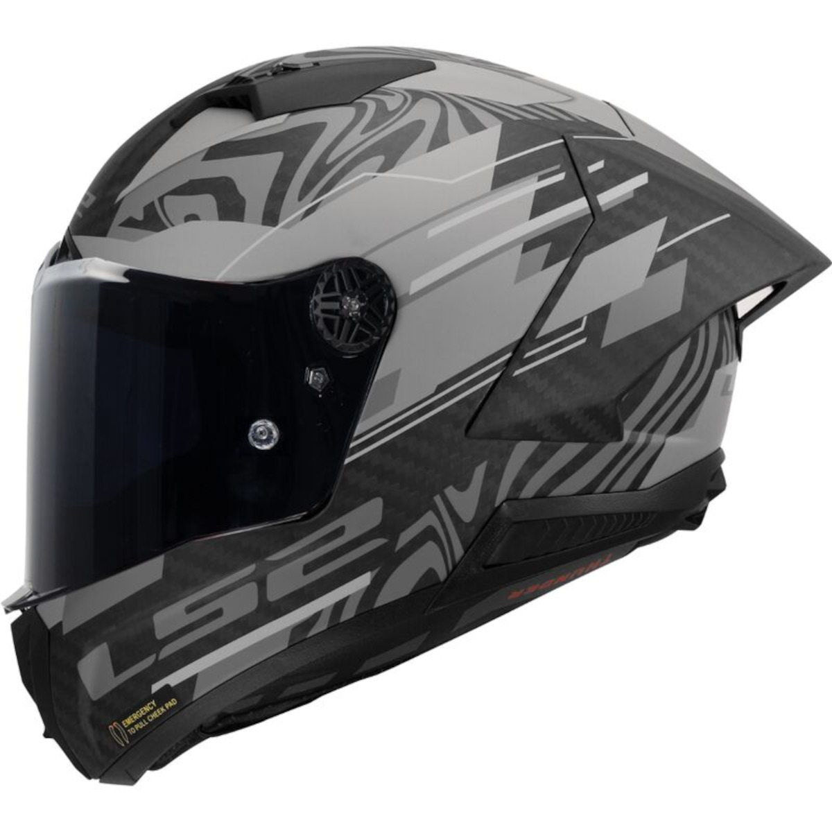 LS2 Thunder Aero Polar Crash Helmet Available from Farkham Hall Stores ...