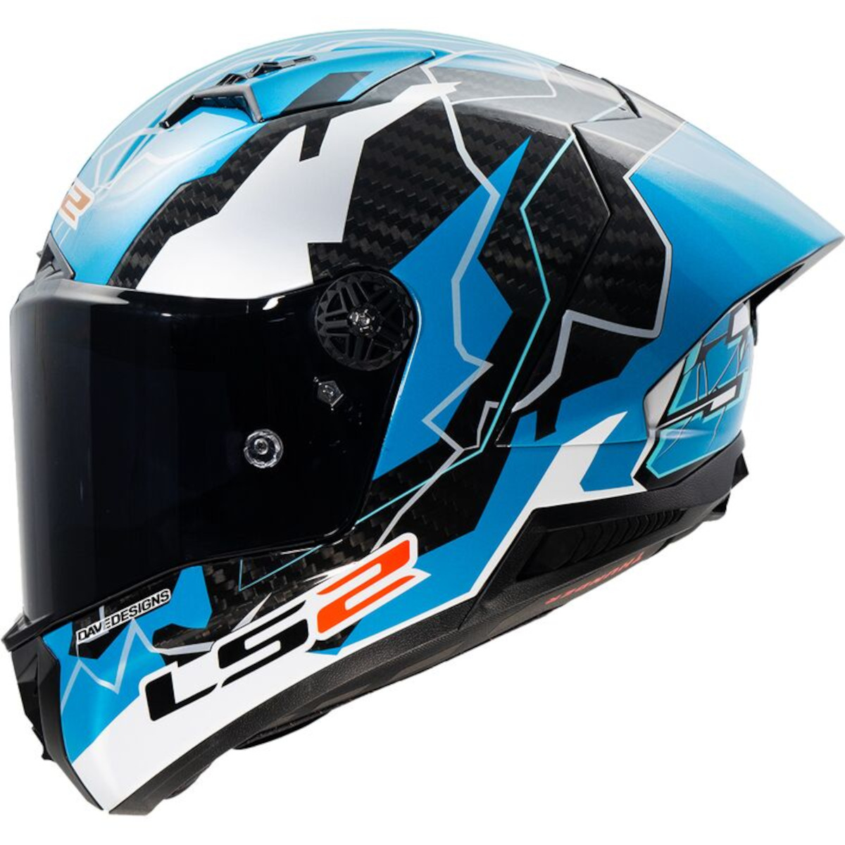 LS2 Thunder Aero Huertas Replica Crash Helmet Available from Farkham ...