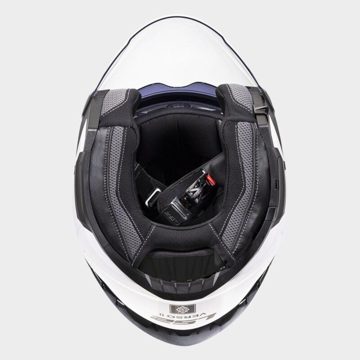 LS2 OF618 Matt Red & White Air Graphic Open Face Crash Helmet Available ...