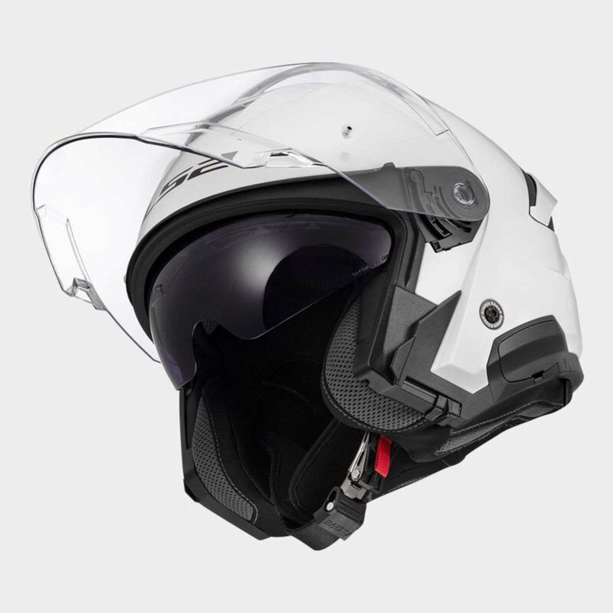 LS2 OF618 Matt Black Open Face Crash Helmet Available from Farkham Hall ...