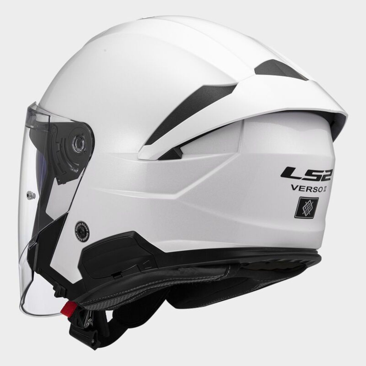LS2 OF618 Matt Black Open Face Crash Helmet Available from Farkham Hall ...