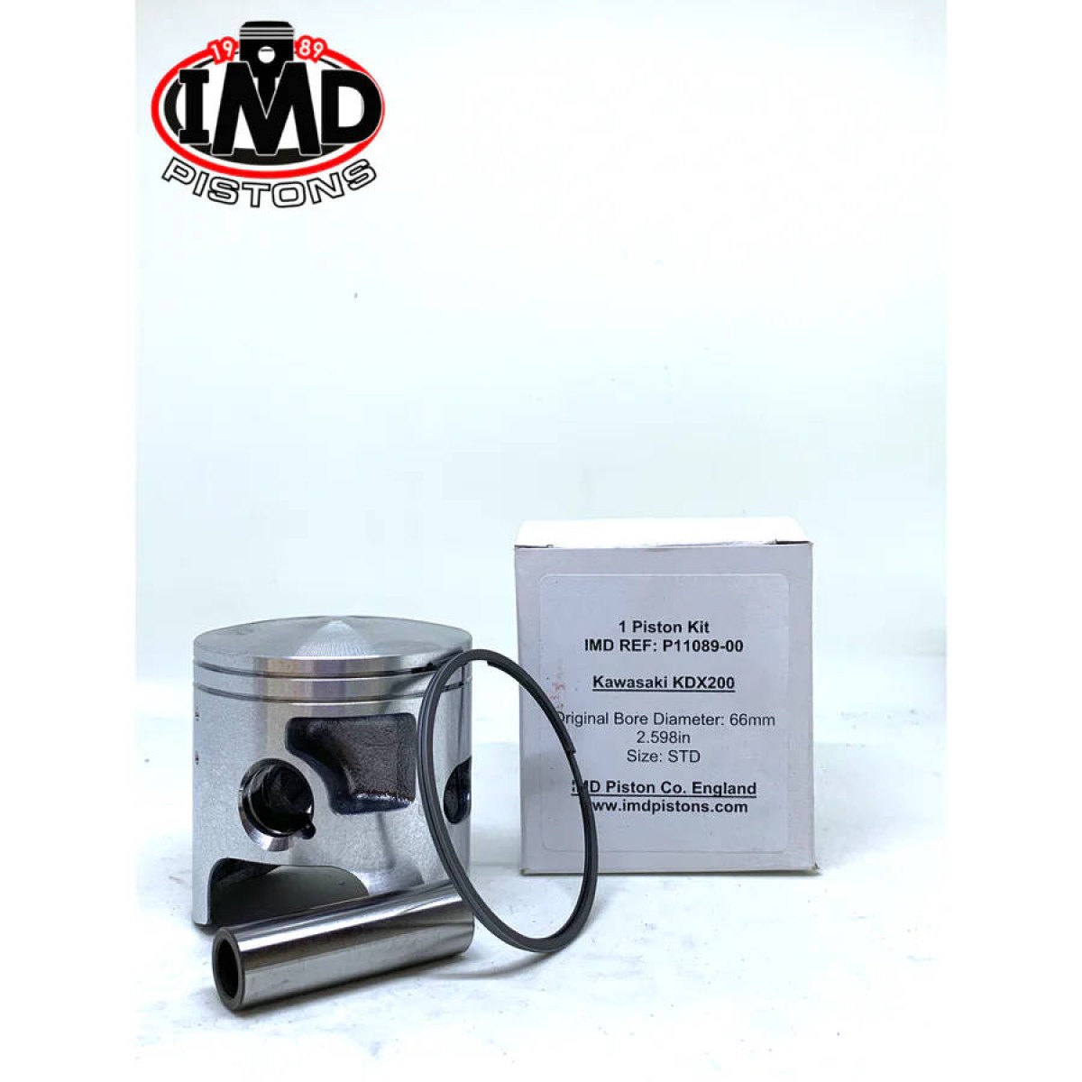Kawasaki KDX200 Piston Kit Available from Farkham Hall Stores Online