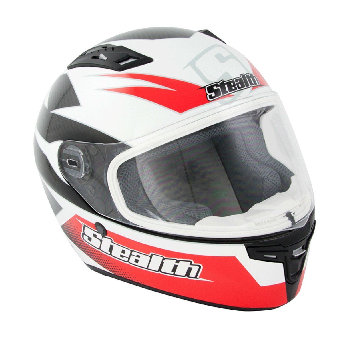 Stealth ACU GOLD Stamped HD117 GP Replica Full Face Helmet in Red ...