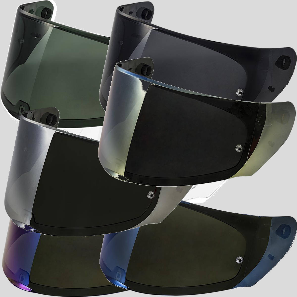 LS2 Storm-2 Series Full Face Crash Helmet Visors Available from Farkham ...