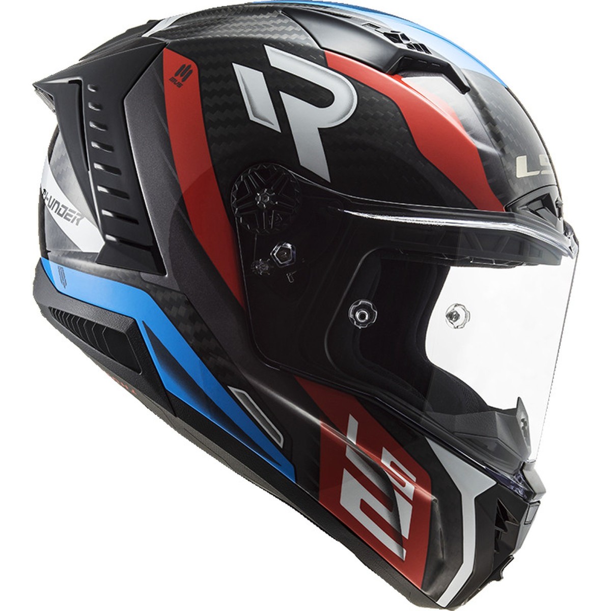 LS2 Thunder Carbon Crash Helmet Available from Farkham Hall Stores ...