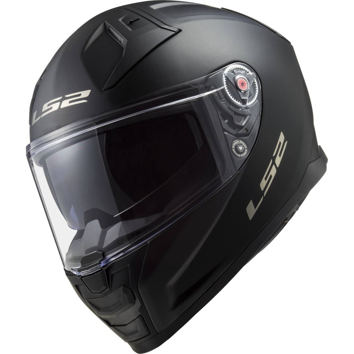 LS2 Vector II Solid Matt Black Crash Helmet Available from Farkham Hall ...