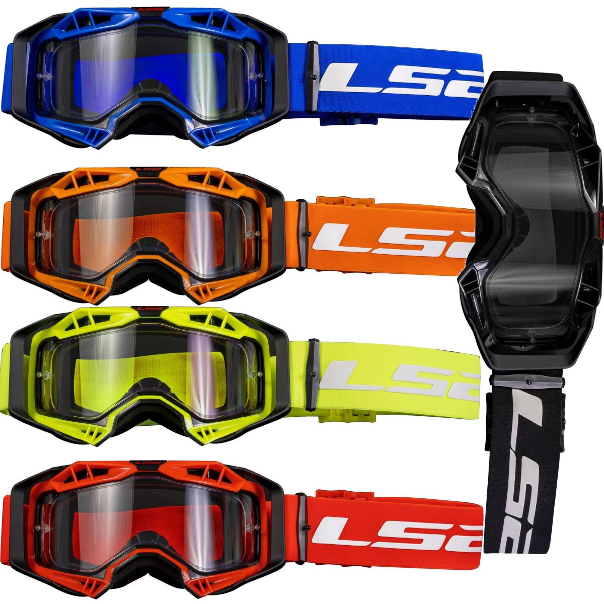 LS2 Aura Enduro Goggles Available from Farkham Hall Stores Online and ...