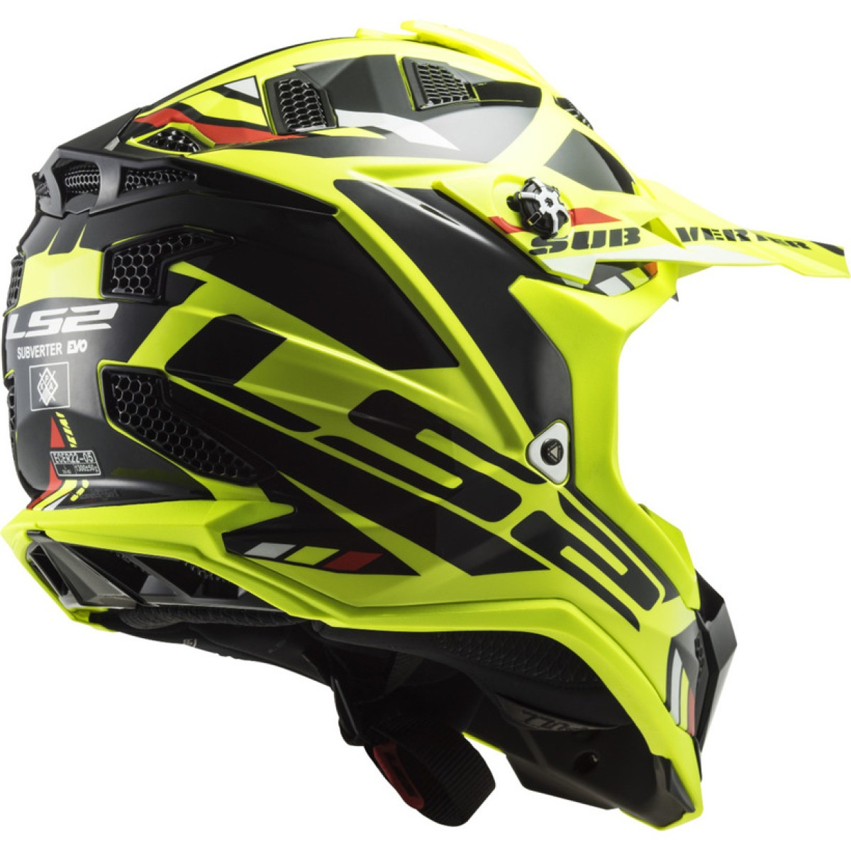 LS2 FMX700 Subverter Evo-2 Motocross KPA Crash Helmet Available from ...