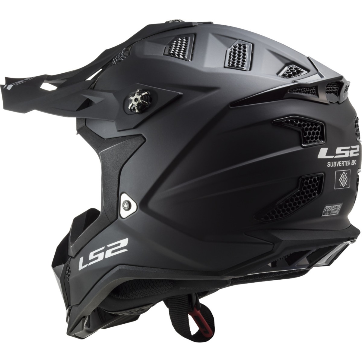 LS2 FMX700 Subverter Evo-2 Motocross KPA Crash Helmet Available from ...