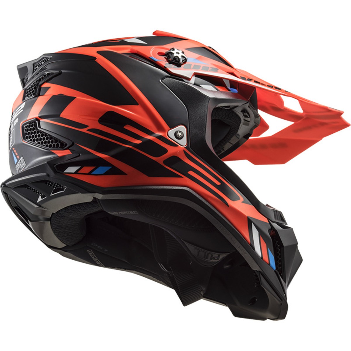 LS2 FMX700 Subverter Evo-2 Motocross KPA Crash Helmet Available from ...