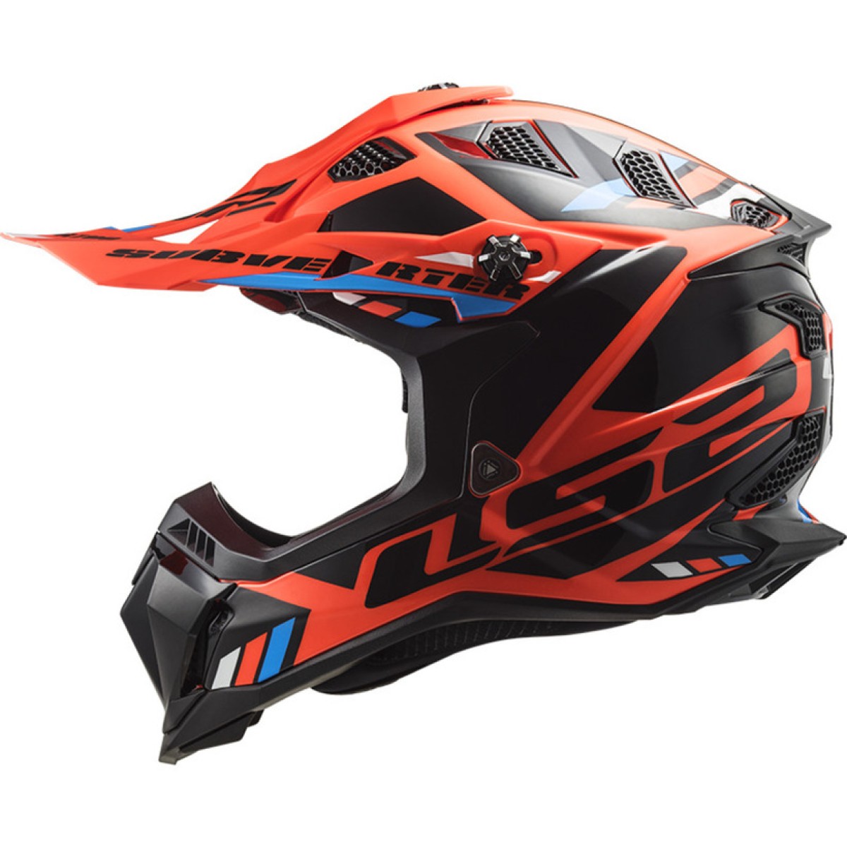 LS2 FMX700 Subverter Evo-2 Motocross KPA Crash Helmet Available from ...