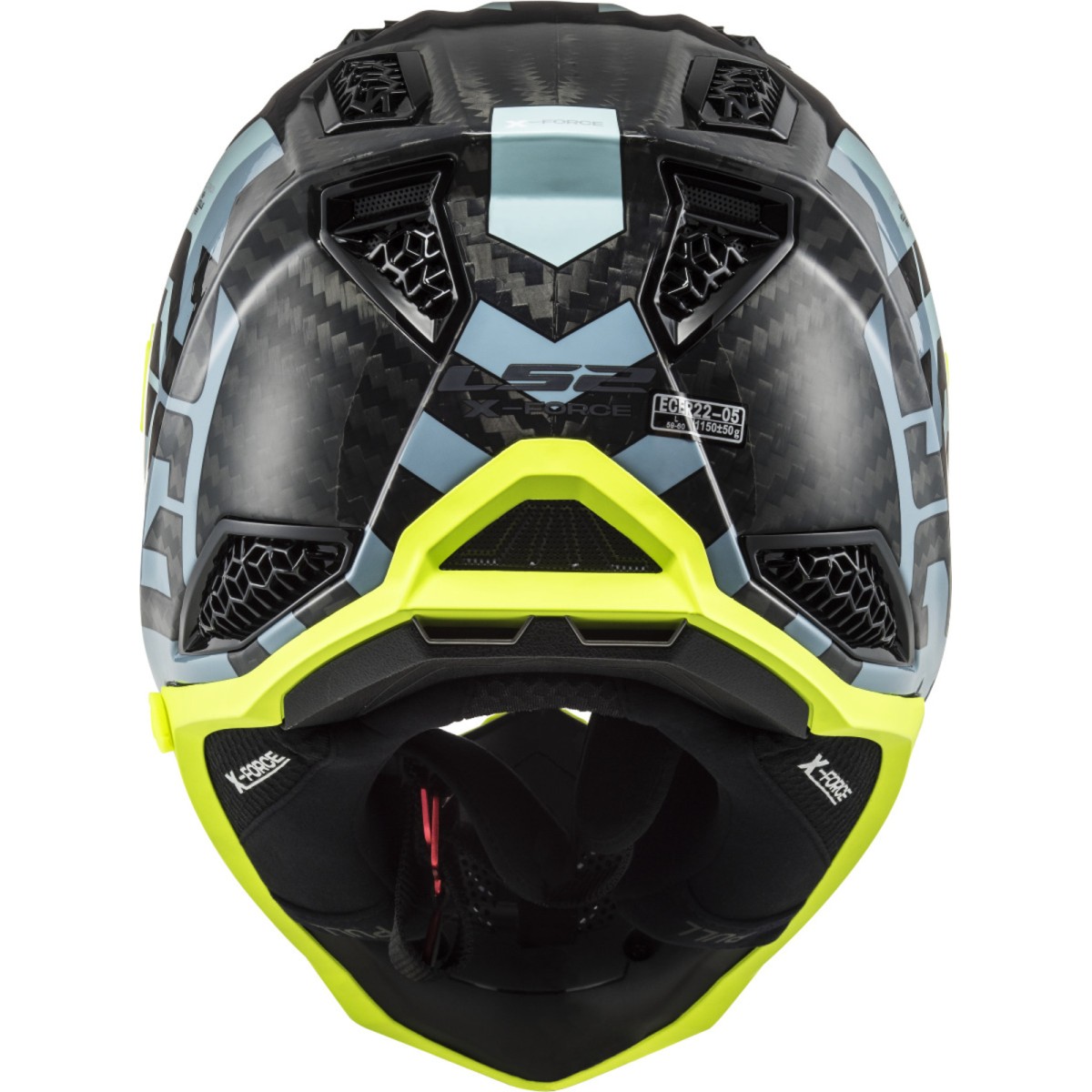 LS2 FMX708C X-Force Motocross Carbon Fibre Crash Helmet Available from ...