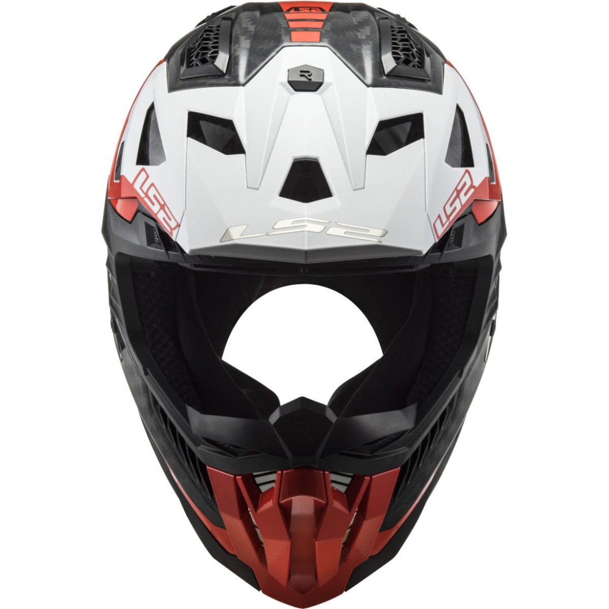 LS2 FMX708C X-Force Motocross Carbon Fibre Crash Helmet Available from ...