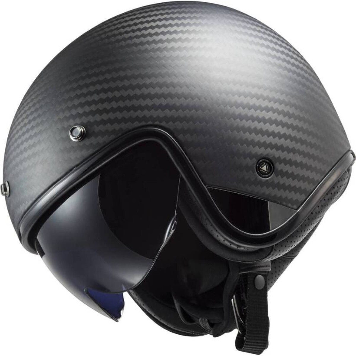 LS2 Bob II Carbon Open Face Crash Helmet Available from Farkham Hall ...
