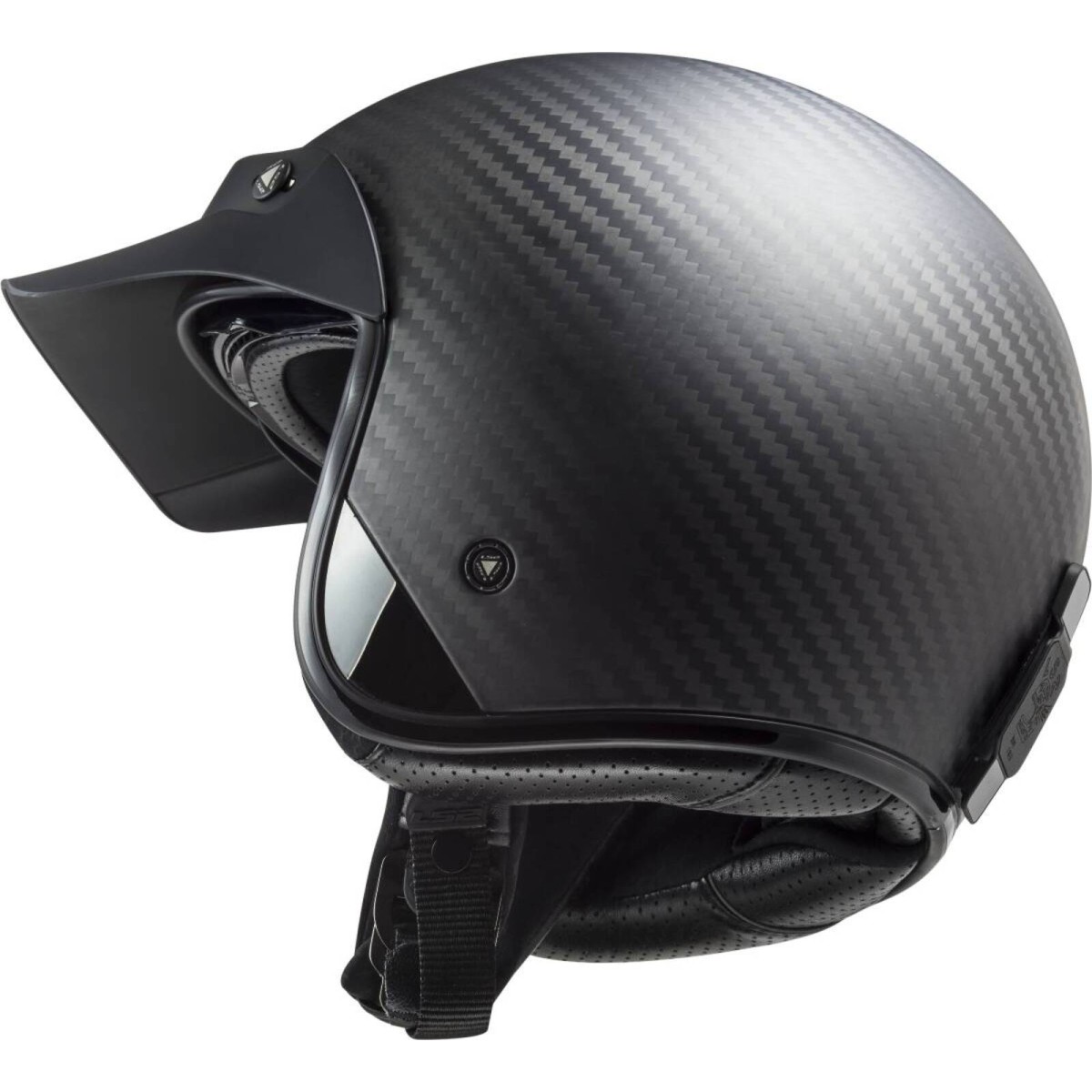 LS2 Bob II Carbon Open Face Crash Helmet Available from Farkham Hall ...