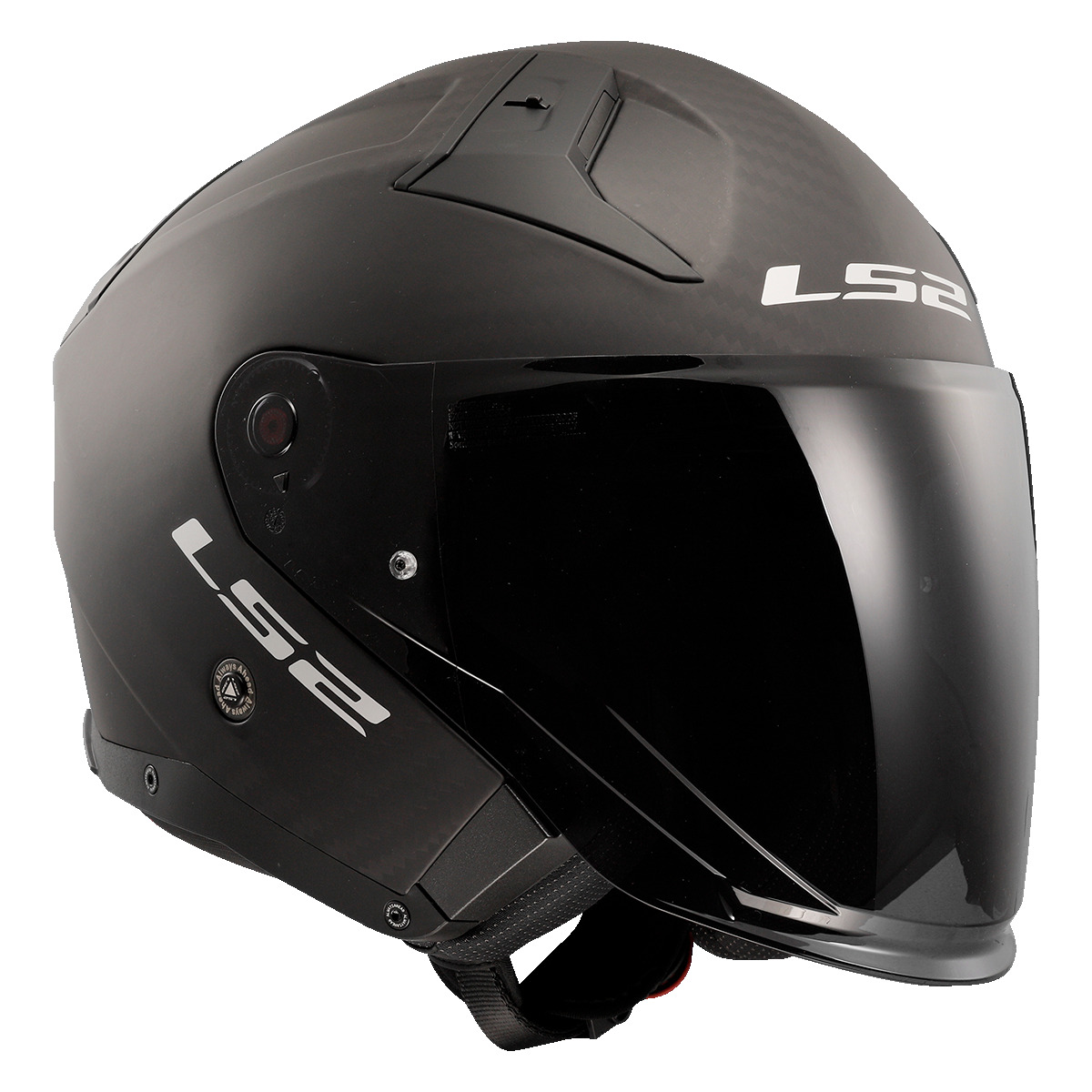 LS2 OF 603 iNFINITY II Carbon Open Face Crash Helmet Available from ...