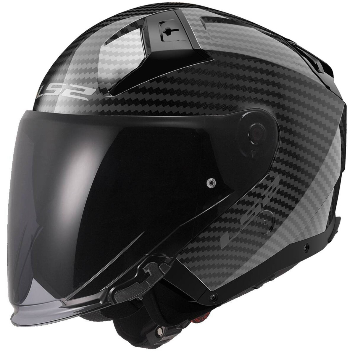 LS2 OF 603 iNFINITY II Carbon Open Face Crash Helmet Available from ...