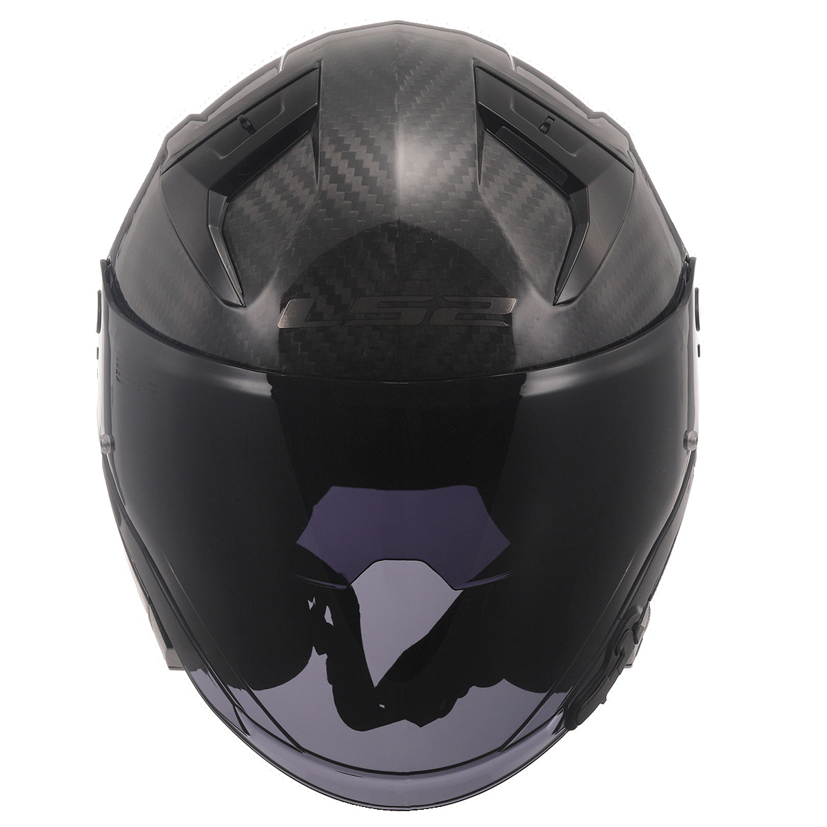 LS2 OF 603 iNFINITY II Carbon Open Face Crash Helmet Available from ...
