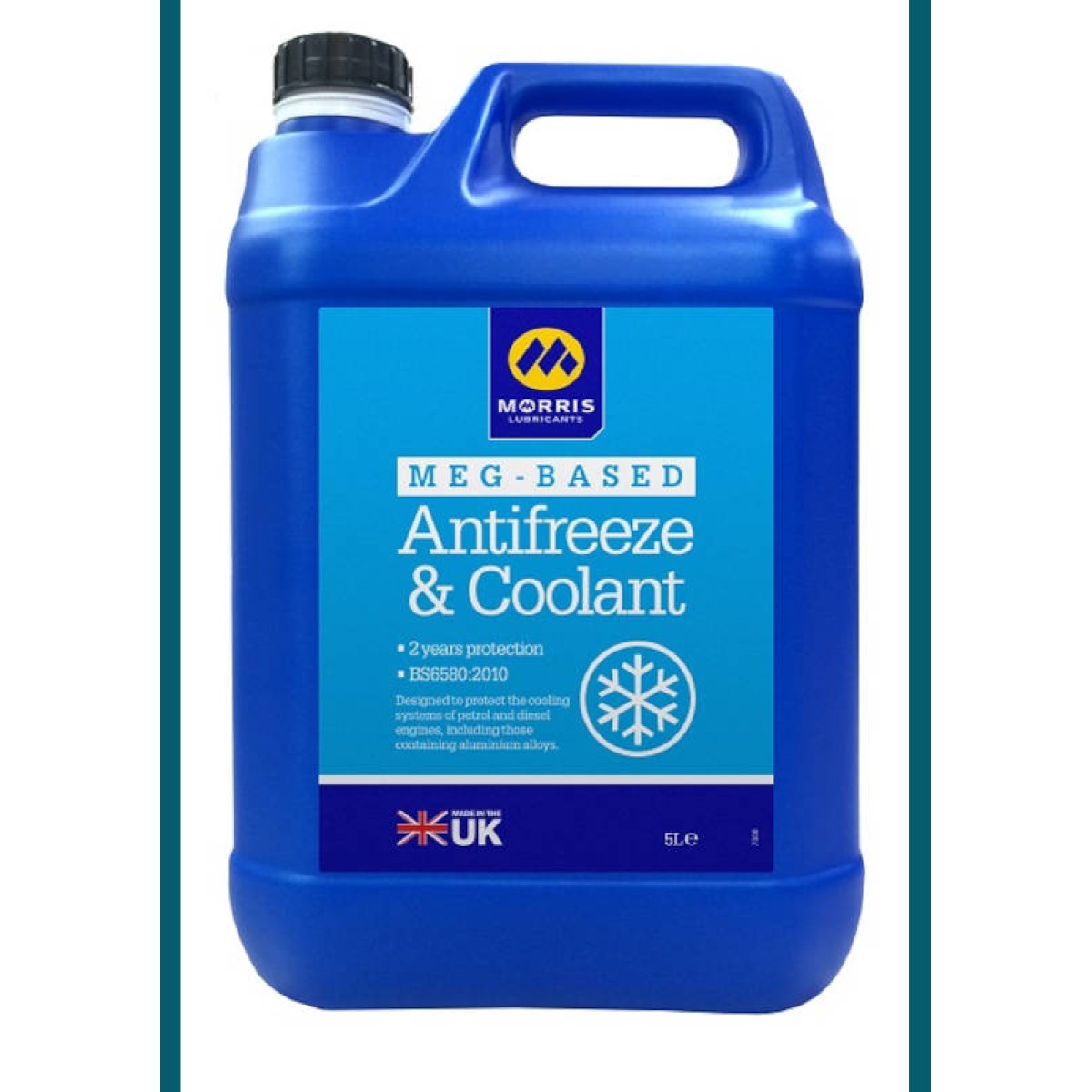 Morris Lubricants MEG Coolant & Antifreeze, 5 Litres can Available from ...
