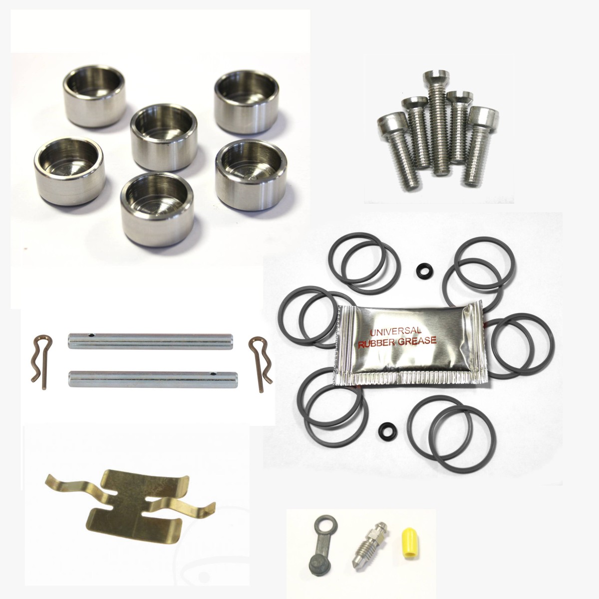 Farkham Hall Aftermarket Pretech 6 Pot Caliper Overhaul Kit from ...