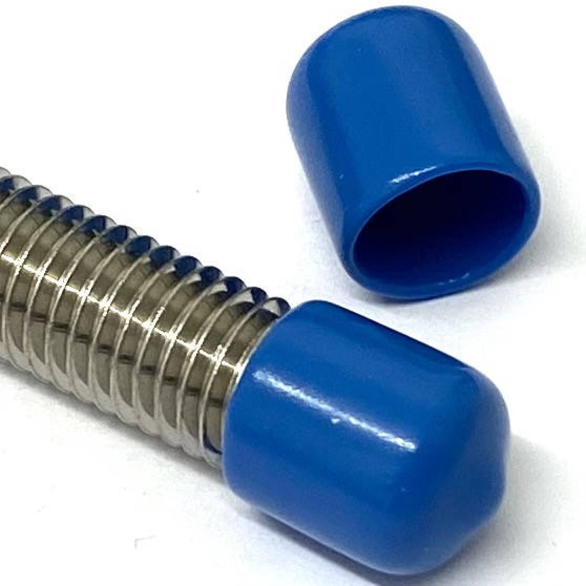 M7 x 1.0 Bleed Nipple in Blue Anodised Titanium Available from Farkham ...